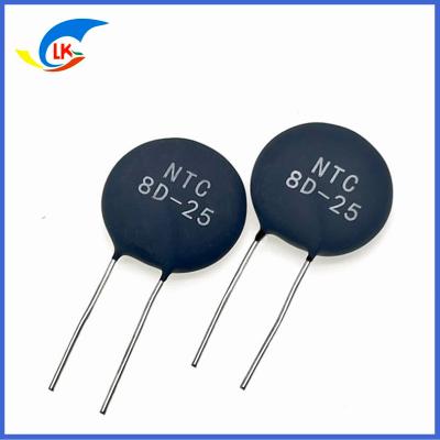 China MF72 8D-25 25mm 7.5A Power Series Inrush Current Suppression NTC Thermistor For Switching Power Supplies for sale