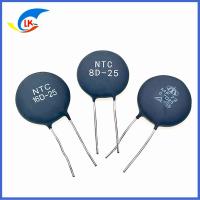 China MF72 8D-25 25mm 7.5A Power Series Inrush Current Suppression NTC Thermistor For Switching Power Supplies for sale