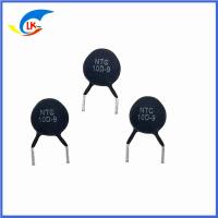 China MF72 10D-9  Power Type NTC Thermistor 10 Ohm 2A 9mm SCK102   Nrush Current Suppression For Adapter for sale