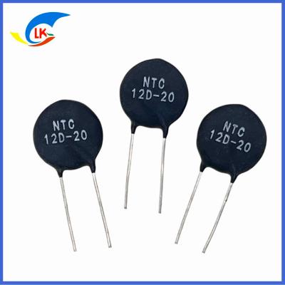 China MF72 Series 12D-20 NTC Power Thermistor 12 Ohm 20mm For Audio Power Supply for sale