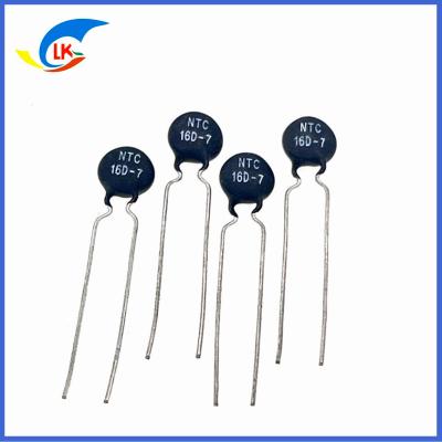 China 7mm MF72 Power NTC Thermistor 16D-7 16 Ohm 1.5A 16D-7 For LED Power Supply Or Adapter Power Supply for sale