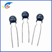 China MF72 20D-9 NTC power thermistor 20 ohm 9mm for household appliances surge current suppression for sale