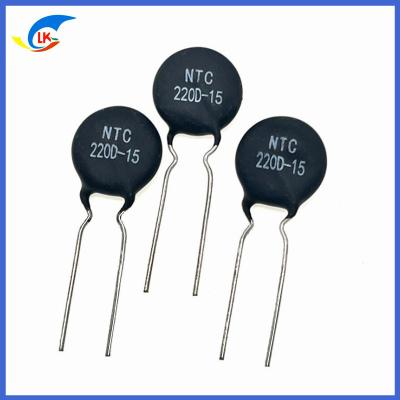 China High Resistance MF72 220D-15  220 Ohm 15mm NTC Power Thermistor Made In China for sale