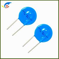 China Lightning Protection Type Varistor Zinc Oxide 40mm 40-621K 620V Round Copper Wire Foot for sale