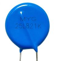 China 25D911K Zinc Oxide MOV Varistor 25mm AC550V DC745V Inverter Power Supply for sale
