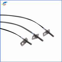 China Flange Baffle Temperature Sensor NTC Thermistor 50K3950 Accuracy 1% Electric Heating Furnace Thermistor Probe For Water for sale