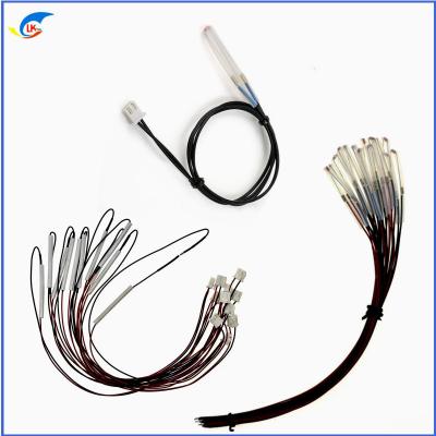 China High Temperature Resistant Resistance MF58 Glass Processing Type 10K 50K 100K Suitable For Hair Straightener NTC Thermis for sale