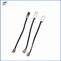 China Radiator Temperature Protection Ntc Thermistor Sensor 100K3950 Flat Shell Temperature Probe for sale