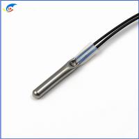 China 10K 100K Accuracy 1% Temperature Resistance 300℃ Small Household Appliances NTC Thermal Sensor Stamping Tubular Temperat for sale