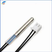 China 10K 100K Accuracy 1% Temperature Resistance 300℃ Small Household Appliances NTC Thermal Sensor Stamping Tubular Temperat for sale