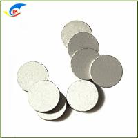 China 14*1.5mm PTC Thermistor Heating Chip 3.7V 80 Degrees Silver Electrode For Washing Machine Door Locks And Thermostats for sale