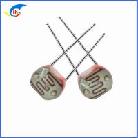 China CdS Photoresistor Light Dependent Resistor 12MM GM12539 50-100kΩ For Indoor Light Control Light for sale