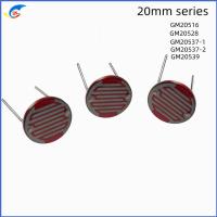 China GM 20528 Light Dependent Resistor Voltage 500VDC 10-20KΩ Dark Resistance 1MΩ for sale