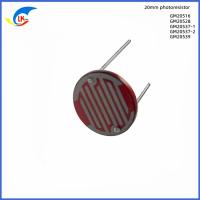 China 560nm Spectrum Peak Light Dependent Resistor Φ20mm GM 20537 Photoresistor for sale