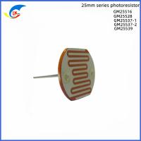 China Φ25mm GM25516 Light Dependent Resistor 500nmw Photoresistor for sale