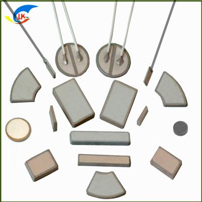 China Round PTC Ceramic Heating Element Thermistor 50-310℃ Suitable For Washing Machine Door Lock Heating for sale