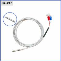 China PT1000 NTC Temperature Sensor Waterproof Oil Proof Silicone Wire Single Double Platinum Resistance Thermistor Sensor for sale