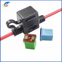 China 32V Slow Blow Plug In Tubular Fuse Car Square Fuse Box 20A 25A 30A 40A 50A 60A FLN Automotive Car Fuse for sale