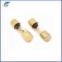 China Car Audio Fuse 30A-100A 10X38mm Tubular Fuse Gold Plated Nickel Plated Automotive Tube Glass 5AG AGU Fuse for sale