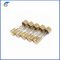 China Car Audio Fuse 30A-100A 10X38mm Tubular Fuse Gold Plated Nickel Plated Automotive Tube Glass 5AG AGU Fuse for sale