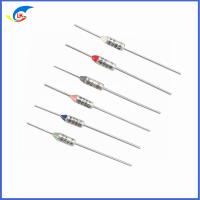 China AUPO Metal Shell Organic Thermal Cutoff Fuse 250VAC 10A 15A 20A for sale