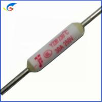 China Y Series 250V 2A 3A 145℃ Thermal Cutoff Fuses composed of ceramic shell for sale
