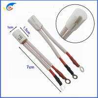China Thermal Fuse 250V 120℃ Overheat Fuse Protector 15A 16A 25A Thermal Fuse Ceramic Shell Flame Retardant Insulation for sale