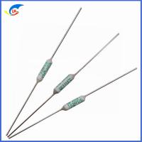 China SET Thermal Fuse C Series 5A 250V 115℃ Axial Alloy Type Ceramic Round Tube for sale