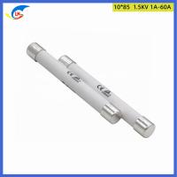 China 10*85 Ceramic  High Voltage Fuse 1.5KVDC  1A-32A Photovoltaic New Energy for sale