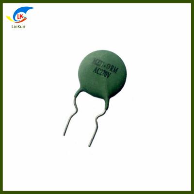 China Demagnetized 14MM 9 Ohm Positive Temperature Coefficient MZ71-9RM Ceramic PTC Thermistor MZ73 MZ72 Shell Type for sale
