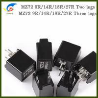 China Degaussing Resistor MZ72 18 Ohm  Shell-Mounted Single-Chip Two-Legged PTC Thermistor for sale