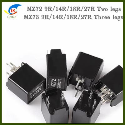 China Degaussing resistor MZ73 shell-mounted double-chip three-pin MZ73-9 ohm PTC thermistor for TV for sale