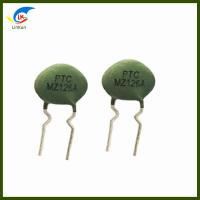 China Positive Temperature Coefficient Resistor MZ126A 12 Ohm 120C PTC Green Silicone Thermistor for sale