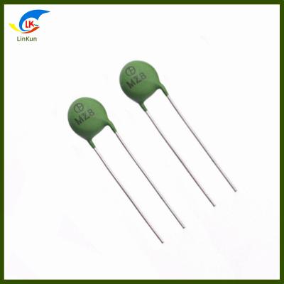 China MZ21 Series PTC Thermistor Diameter 8mm 75℃ 800～1200 Ohms (1000R±20%) for sale