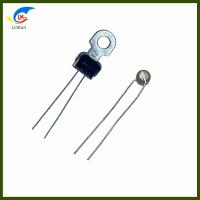 China Ceramic PTC Thermistor Temperature Sensor With Metal Sheet Mounting Hole 100～300R/300～500R For Temperature Protection for sale