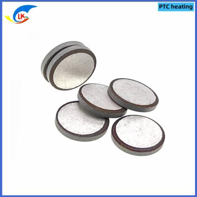 China MZ4 Series 12mm Round PTC Ceramic Heating Element 220V 105C Thermistor Chip For Thermal Actuator Heater Chip for sale