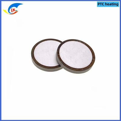 China PTC Thermistor For Heating Element φ15x1.9mm 12V/24V 150℃ 1～6 OHM Medical Equipment Heating for sale