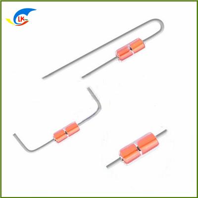 China MF58 204F4250 Glass Sealed NTC Thermistor 200K Ohm For Microwave Oven High Temperature Detection for sale
