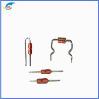 China MF58 204F4250 Glass Sealed NTC Thermistor 200K Ohm For Microwave Oven High Temperature Detection for sale