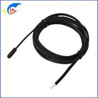 China ABS plastic probe fish tank aquarium temperature sensor 10K 3435 NTC thermistor 1 meter with terminal for sale