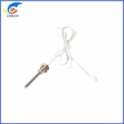 China Stainless Steel Threaded Screw Head Soy Milk Machine Coffee Machine NTC Thermistor Waterproof Temperature Sensor Probe for sale