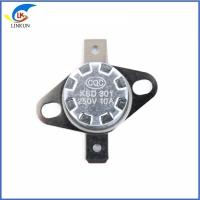China Temperature Switch KSD301 Electric Kettle Temperature Control Switch Bimetallic Thermostat Manual Reset for sale