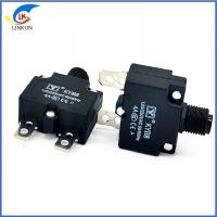 China Direct Supply Overload Protector 88-4A Black Head Overload Protector Manual Reset DC Circuit Breaker for sale
