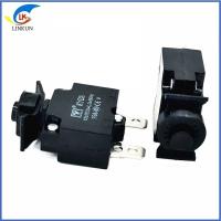 China Overload Protector 45A98 Type Bakelite Current Overcurrent Protector Black Head With Nut Gasket for sale