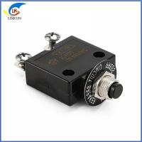 China Overload Protector 45A98 Type Bakelite Current Overcurrent Protector Black Head With Nut Gasket for sale