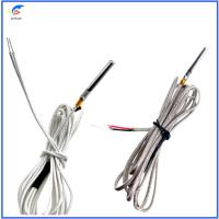 China Customized Automotive Grade PT100 Temperature Sensor 500C Three-Wire Thermocouple With Lead Wire Waterproof Oil-Proof for sale