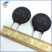 China High Stability MF72 20D-25 Power NTC Thermistor    25mm 20 Ohm For Switching Power Supply for sale