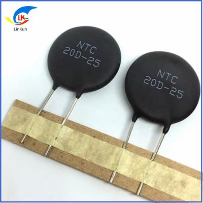 China High Stability MF72 20D-25 Power NTC Thermistor    25mm 20 Ohm For Switching Power Supply for sale