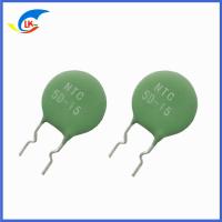 China MF72 Power NTC Thermistor  5D-15  6A  5Ohm  Copper Wire Green Silicon For Switching Power Supply for sale