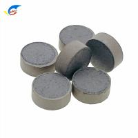 China 2800-5600 Ohm 208 Degrees Celsius 230V Silver-Coated PTC Thermistor Chip 8*3mm Round Heating Element for sale
